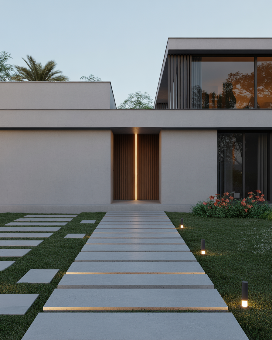45 Creative Pavers Walkway Design Ideas for Front Entrances, Backyards ...