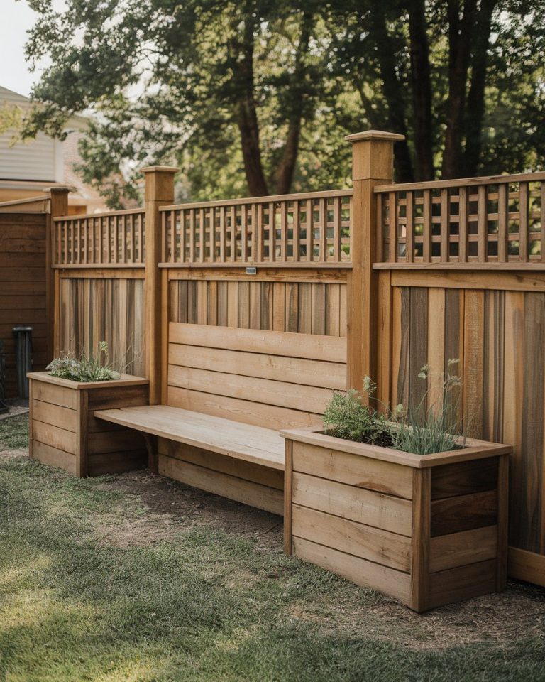 45 Backyard Fence Landscaping Ideas: Stylish Borders, Privacy Designs ...