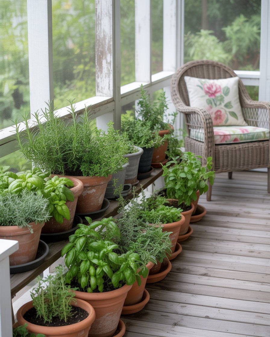 40 Creative Herb Garden Ideas for Indoors, Patios, Balconies, Backyards ...