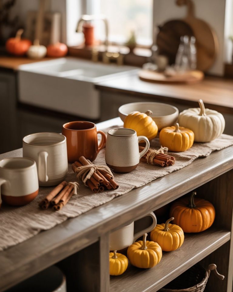 49 Fall Kitchen Decor Ideas 2025: Cozy, Modern, Farmhouse & DIY Styles ...