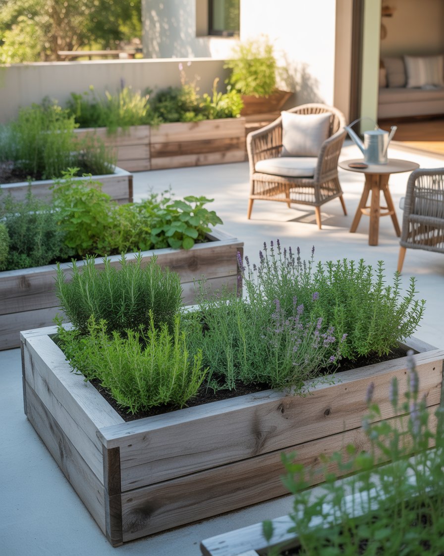 40 Creative Herb Garden Ideas for Indoors, Patios, Balconies, Backyards ...