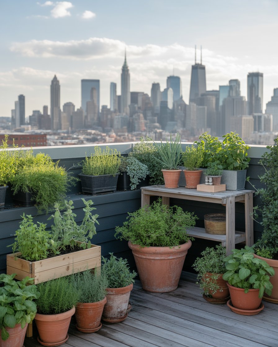 40 Creative Herb Garden Ideas for Indoors, Patios, Balconies, Backyards ...