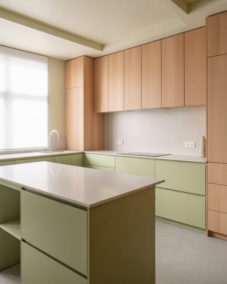 Green Kitchen Designs 2026: 46 Modern Ideas with Olive, Sage, Mint ...