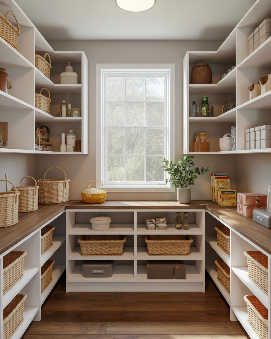 46 Walk-In Pantry Ideas for Every Home: Smart Layouts, Shelving ...