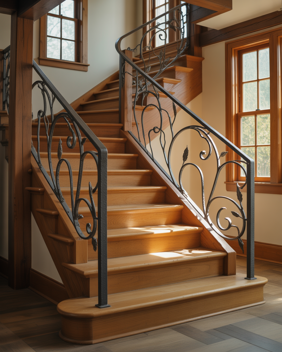 Stair Railing Ideas 2026: 41 Modern, Rustic & Creative Designs for ...